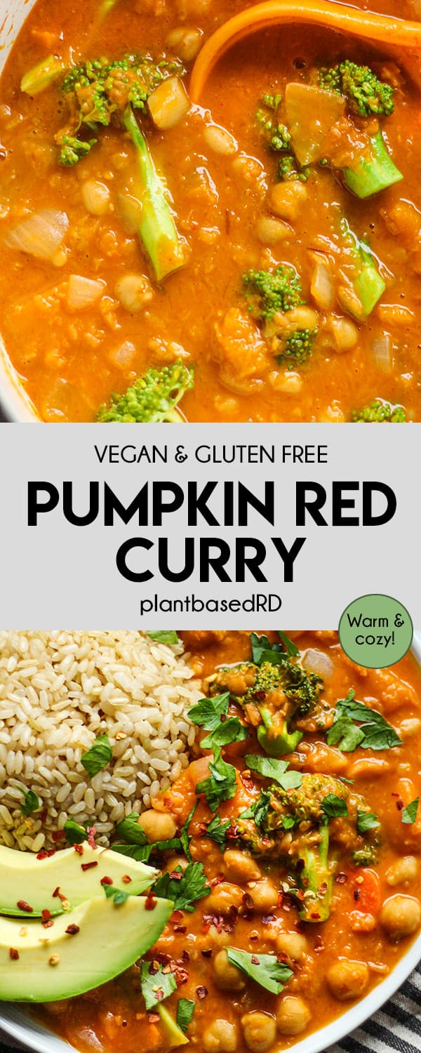 Pumpkin Red Curry (vegan & gluten free) – Plant Based RD
