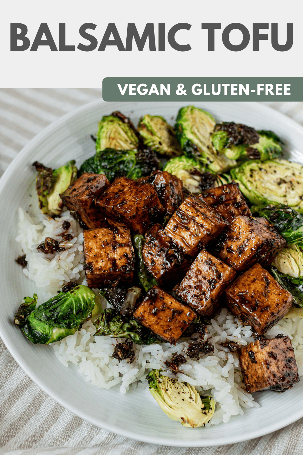 Easy Balsamic Tofu (vegan & gluten-free) – Plant Based RD