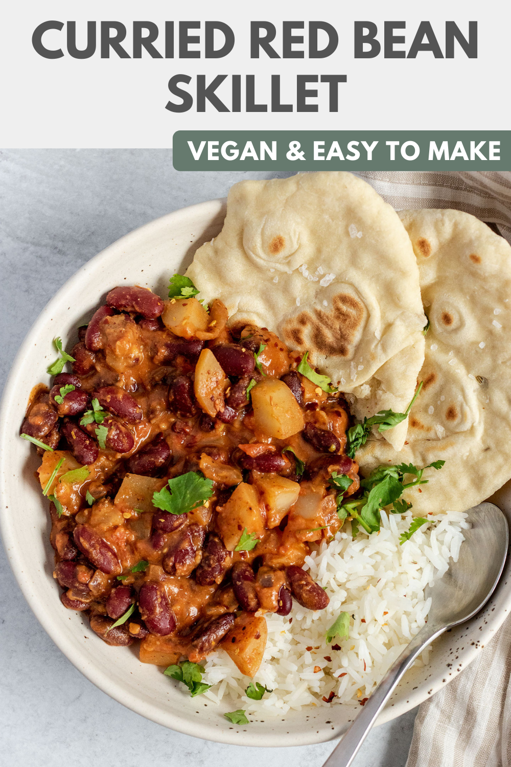 Curried Red Bean Skillet (vegan & gluten-free) – Plant Based RD
