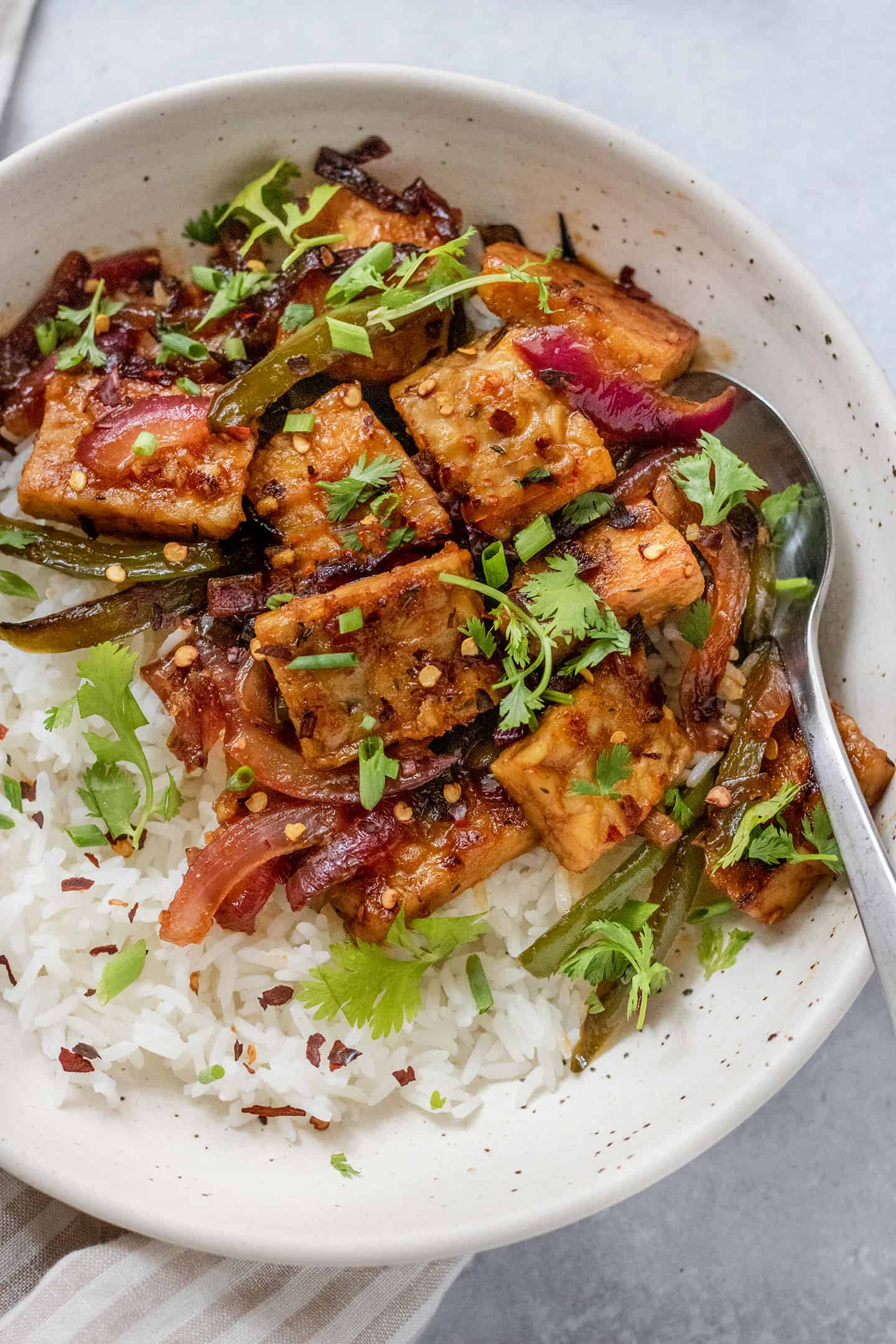 Sweet and Spicy Tempeh - Plant Based RD