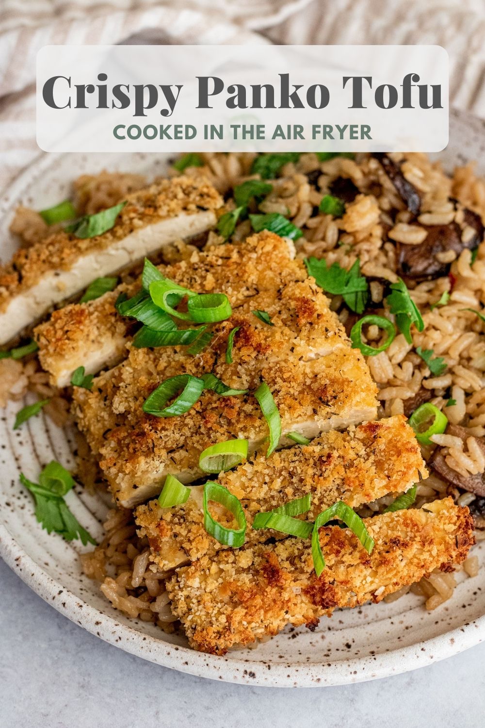 Crispy Panko Tofu - Plant Based RD