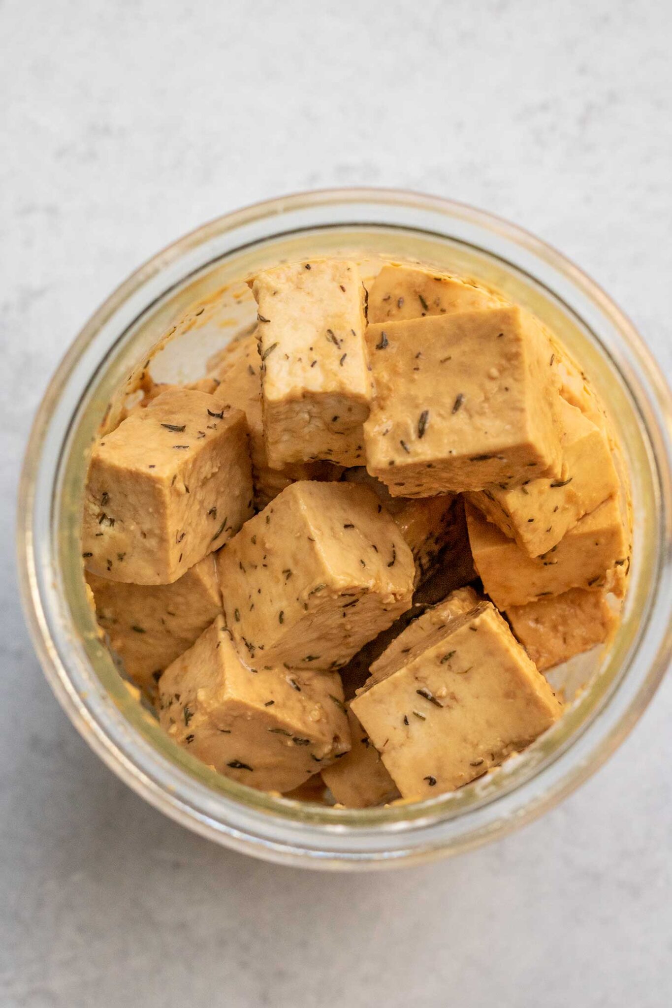 Easy Baked Peanut Tofu - Plant Based RD