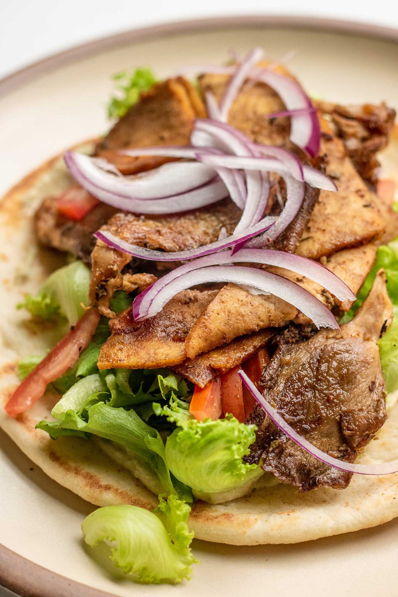 Marinated Tofu Veggie Wrap – Plant Based RD