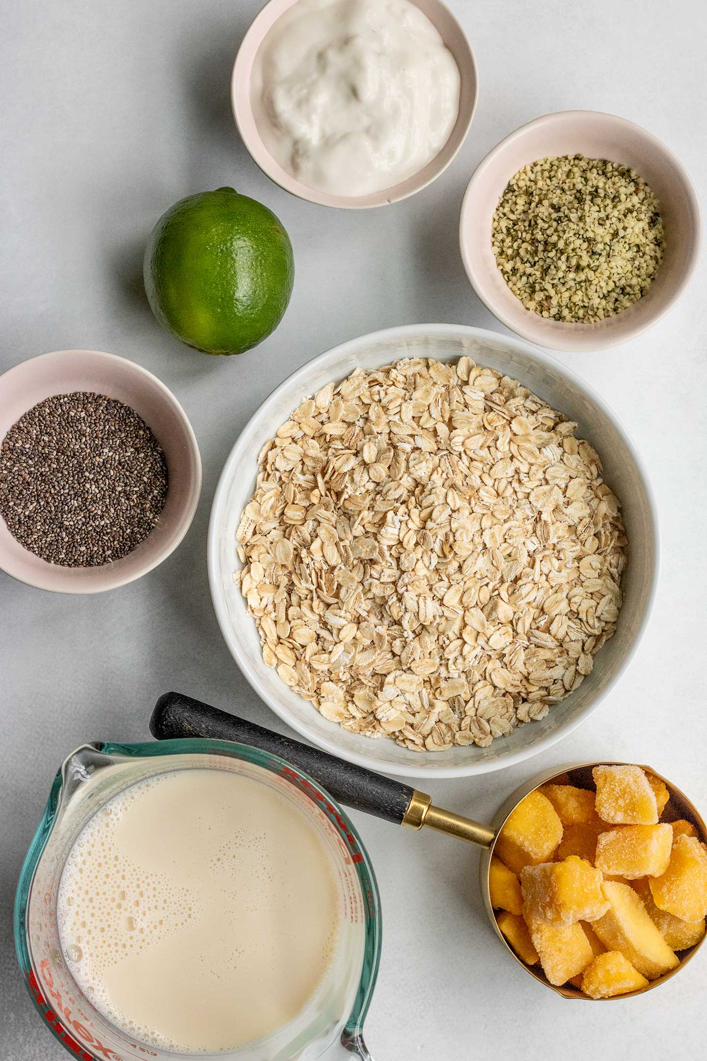 Mango Overnight Oats - Plant Based RD
