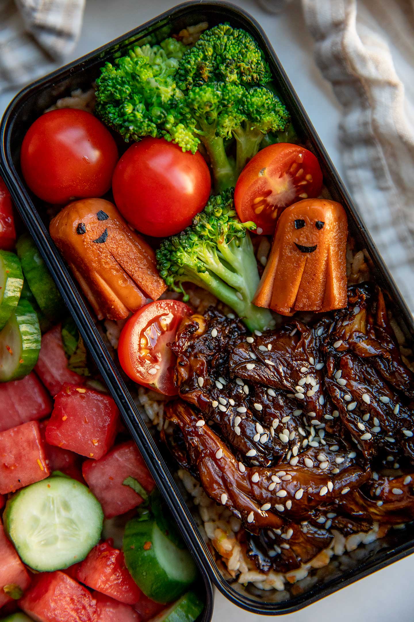 High Protein Plant Based Bento Box - Plant Based RD