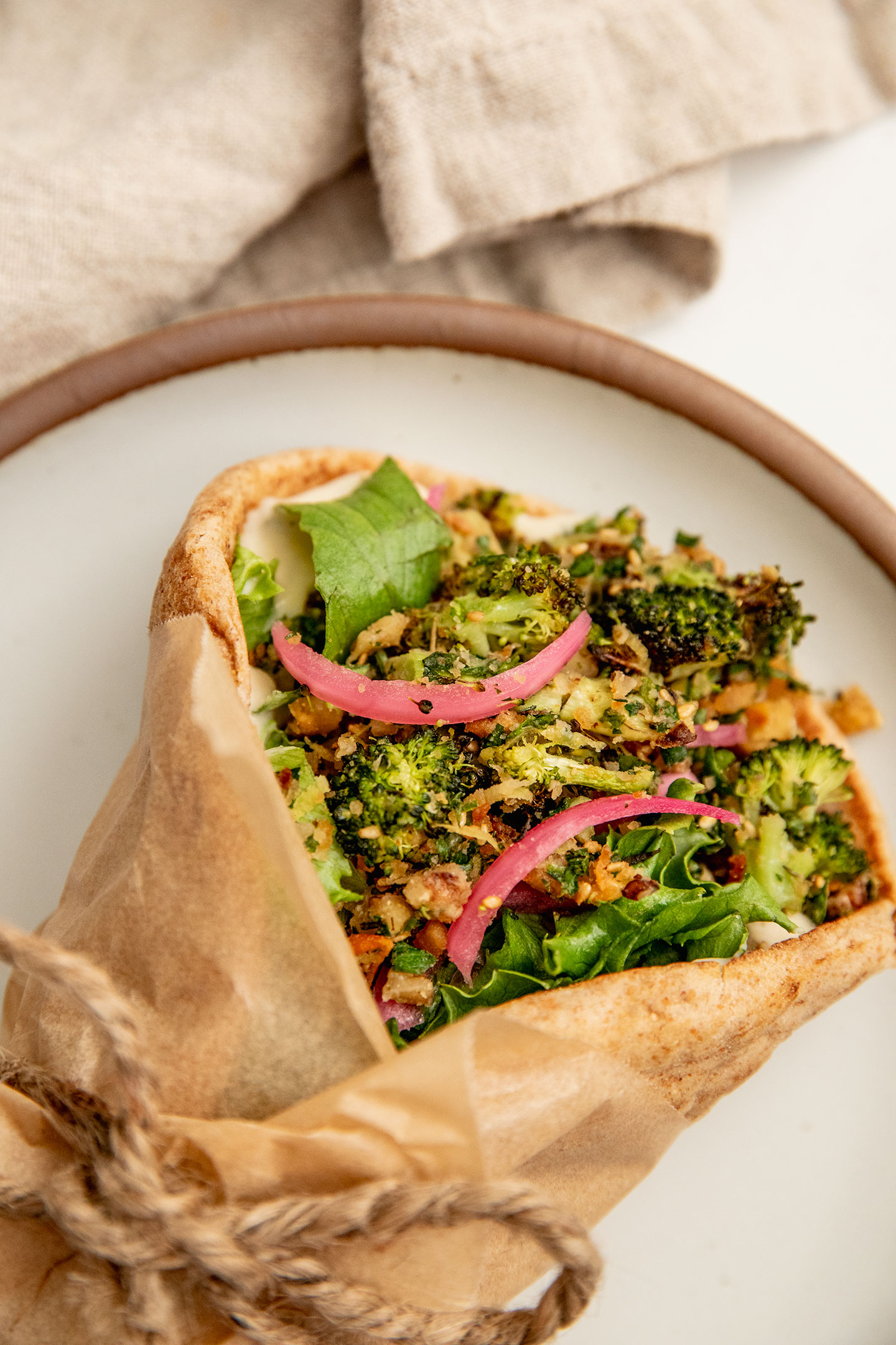 Herby Nut Roasted Butter Bean Wraps – Plant Based RD