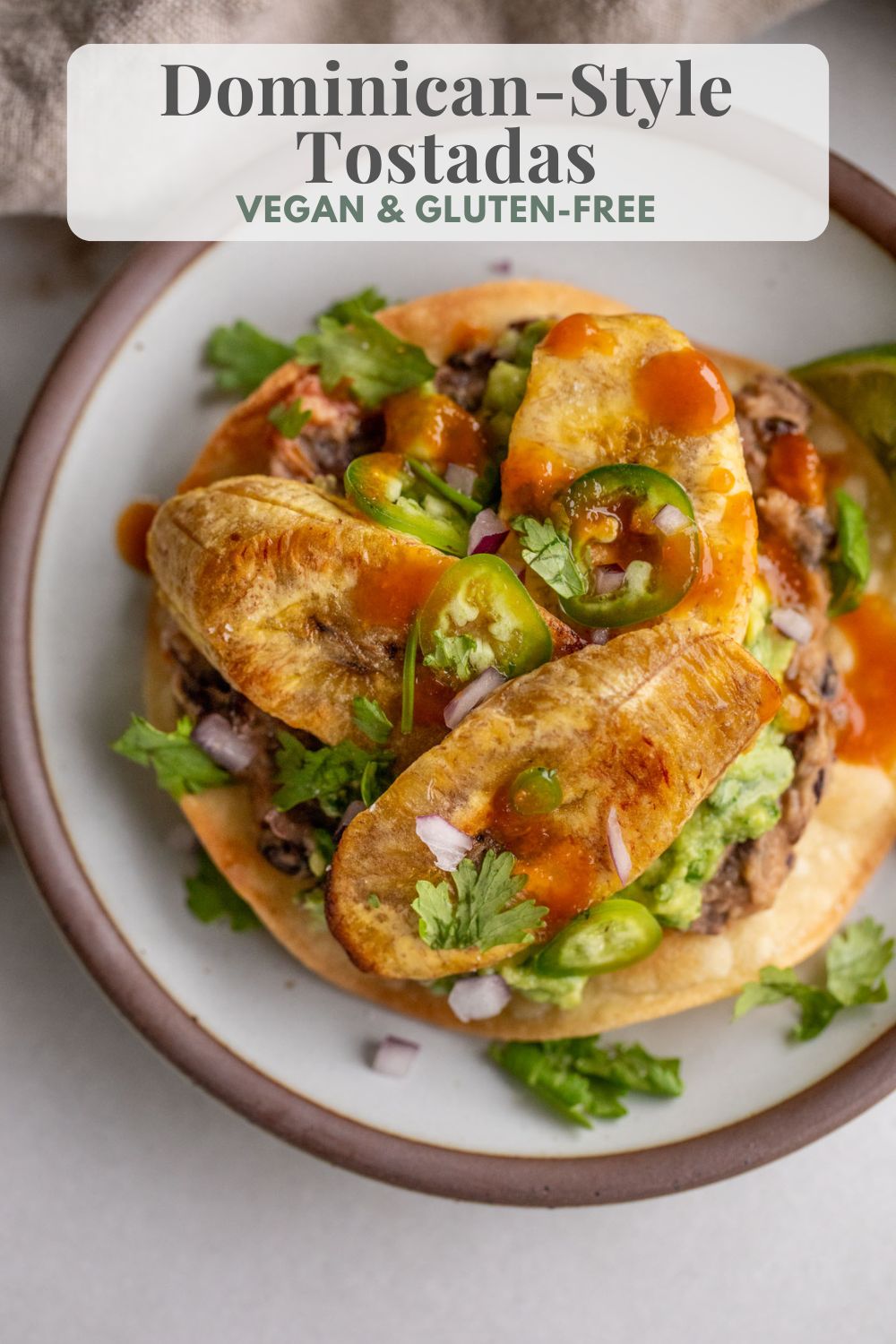 Dominican-Style Tostadas - Plant Based RD