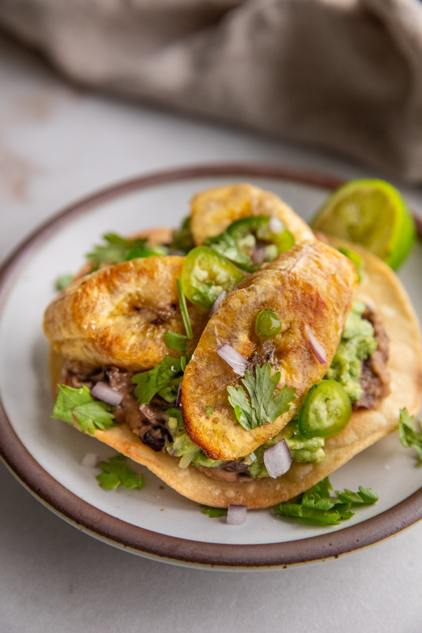 Dominican-Style Tostadas - Plant Based RD