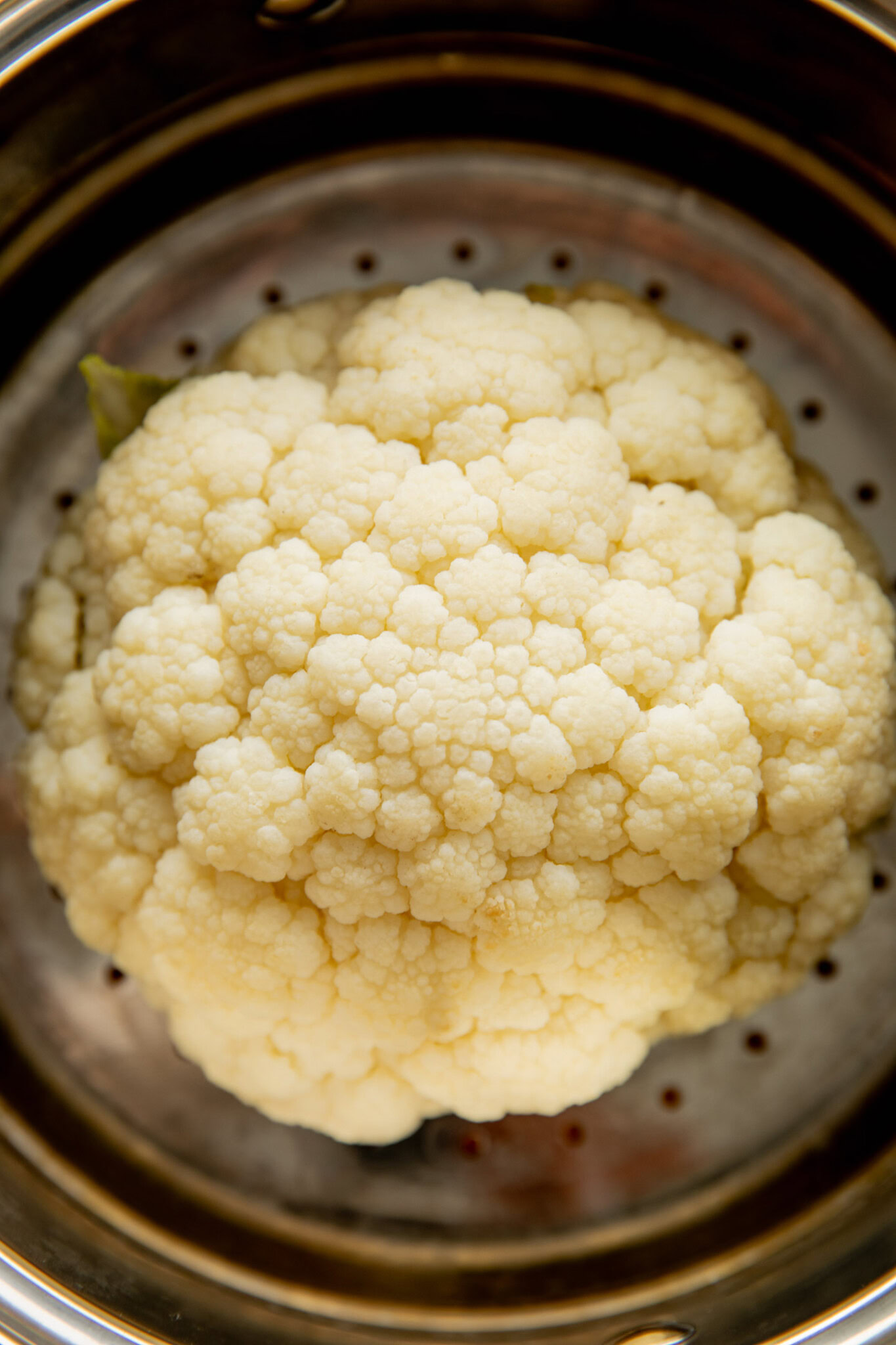 Whole Roasted Cauliflower with Creamy Scallion Date Dressing – Plant ...