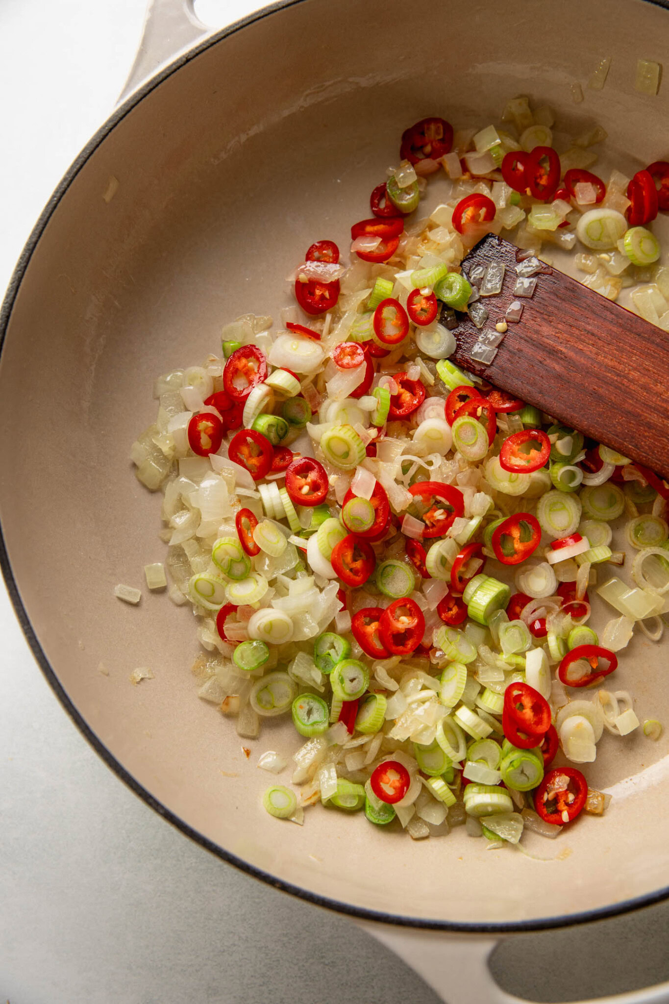 Caramelized Sweet Potato Scallion Lentils - Plant Based RD