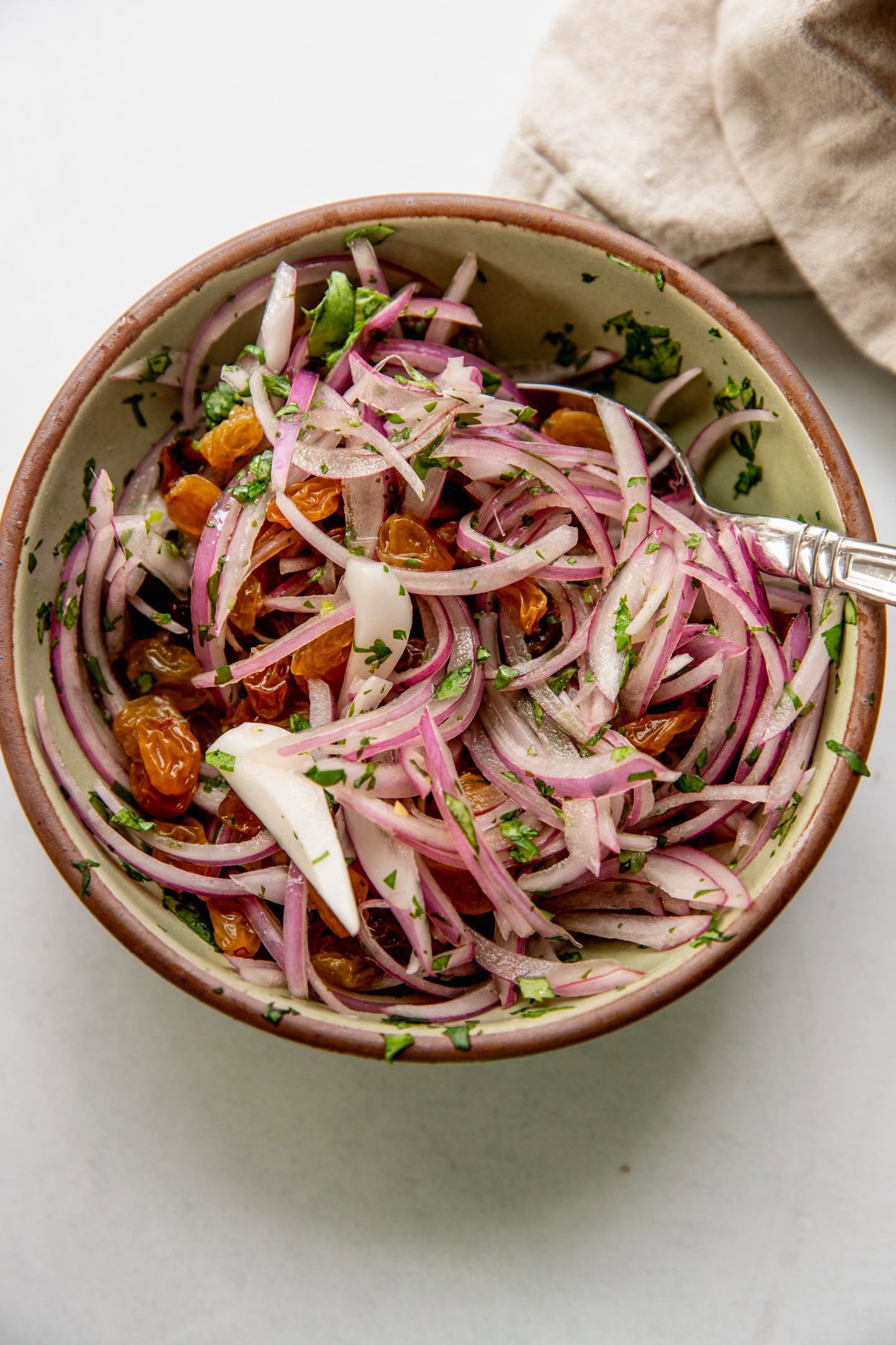 Caramelized Lemon Shredded Squash and Kale Salad - Plant Based RD
